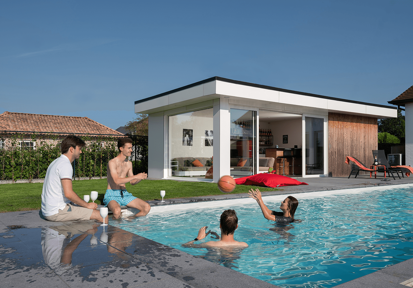 Poolhouse 40 m² - Nazareth - Modulehome